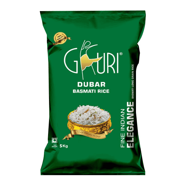 Gauri Dubar Basmati Rice 5 Kg - Premium Quality Grain