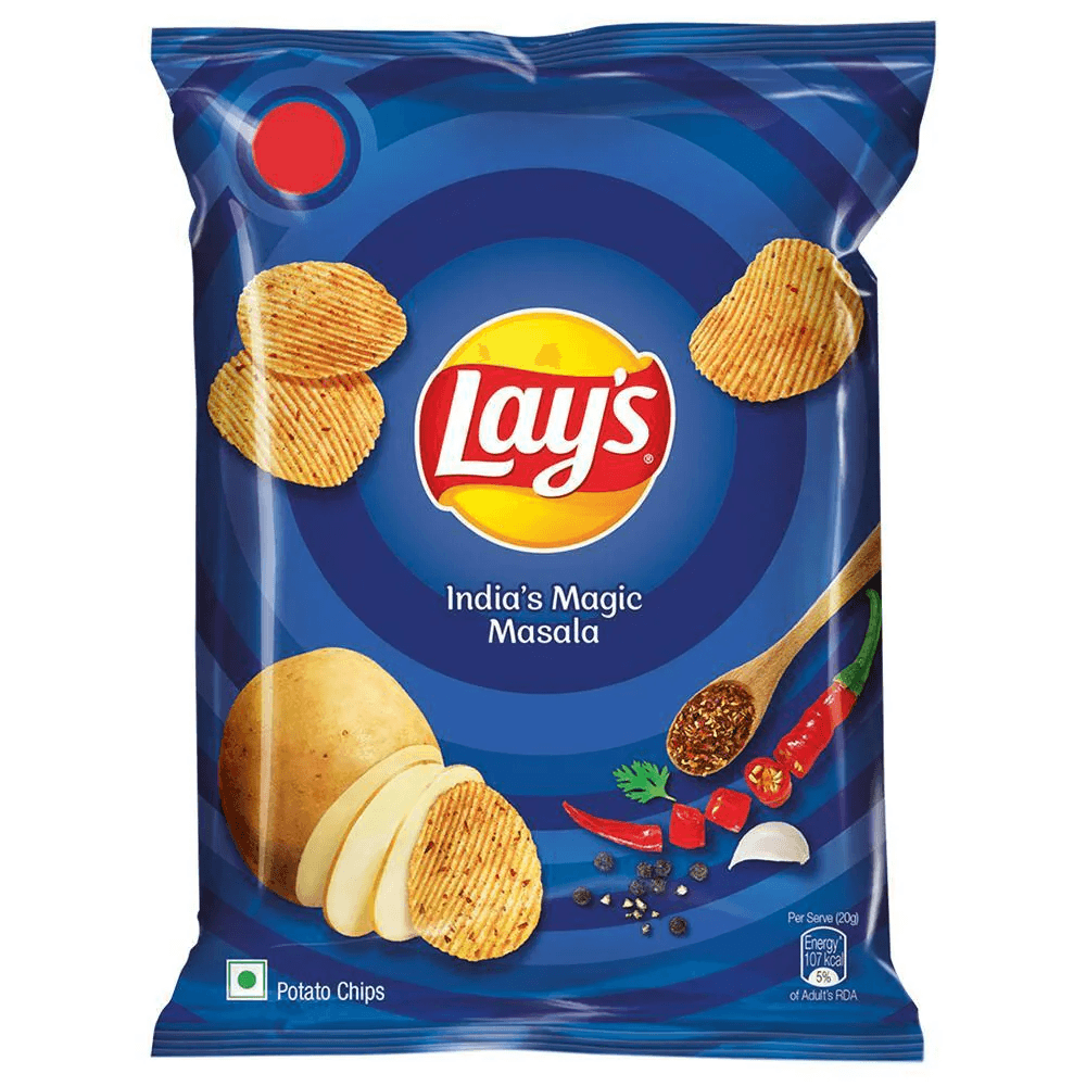 Lay'S India Magic Masala Potato Chips 48g | Bold Flavor