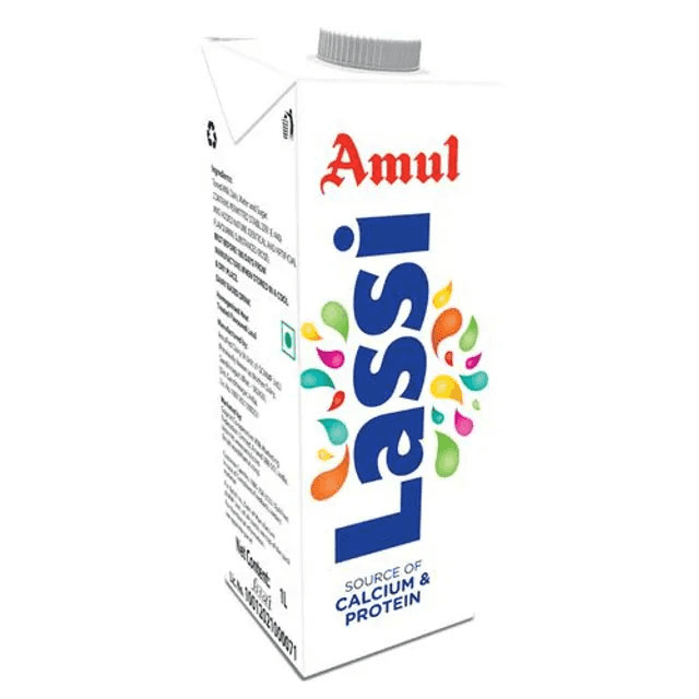 Amul Lassi 1 Ltr - Creamy & Refreshing Taste