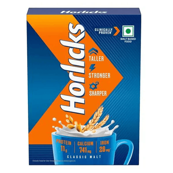 Horlicks Classic Malt 500g (Box) – Rich, Creamy & Nutritious