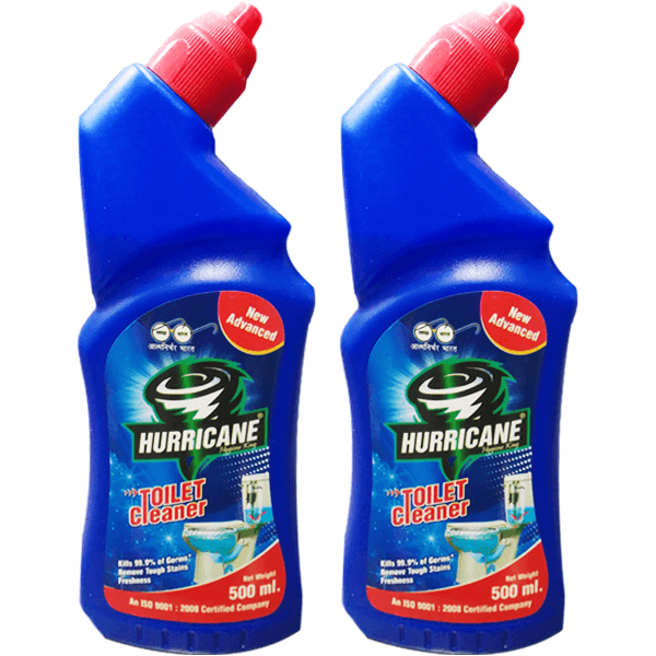 Hurricane Toilet Cleaner 500ml –Double Clean, Buy 1 Get 1 Free