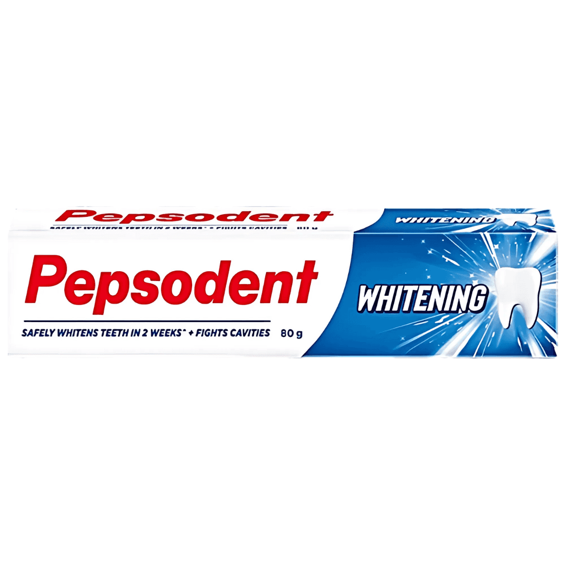 Pepsodent Whitening Toothpaste - 80 Gm | Germ-Fighting Formula