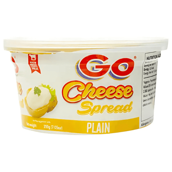 Go Plain Cheese Spread 200 Gm - Creamy & Delicious