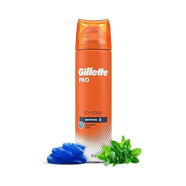 Gillette Pro Icy Cool Menthol Shave Gel 195g – Fresh Shave Gel