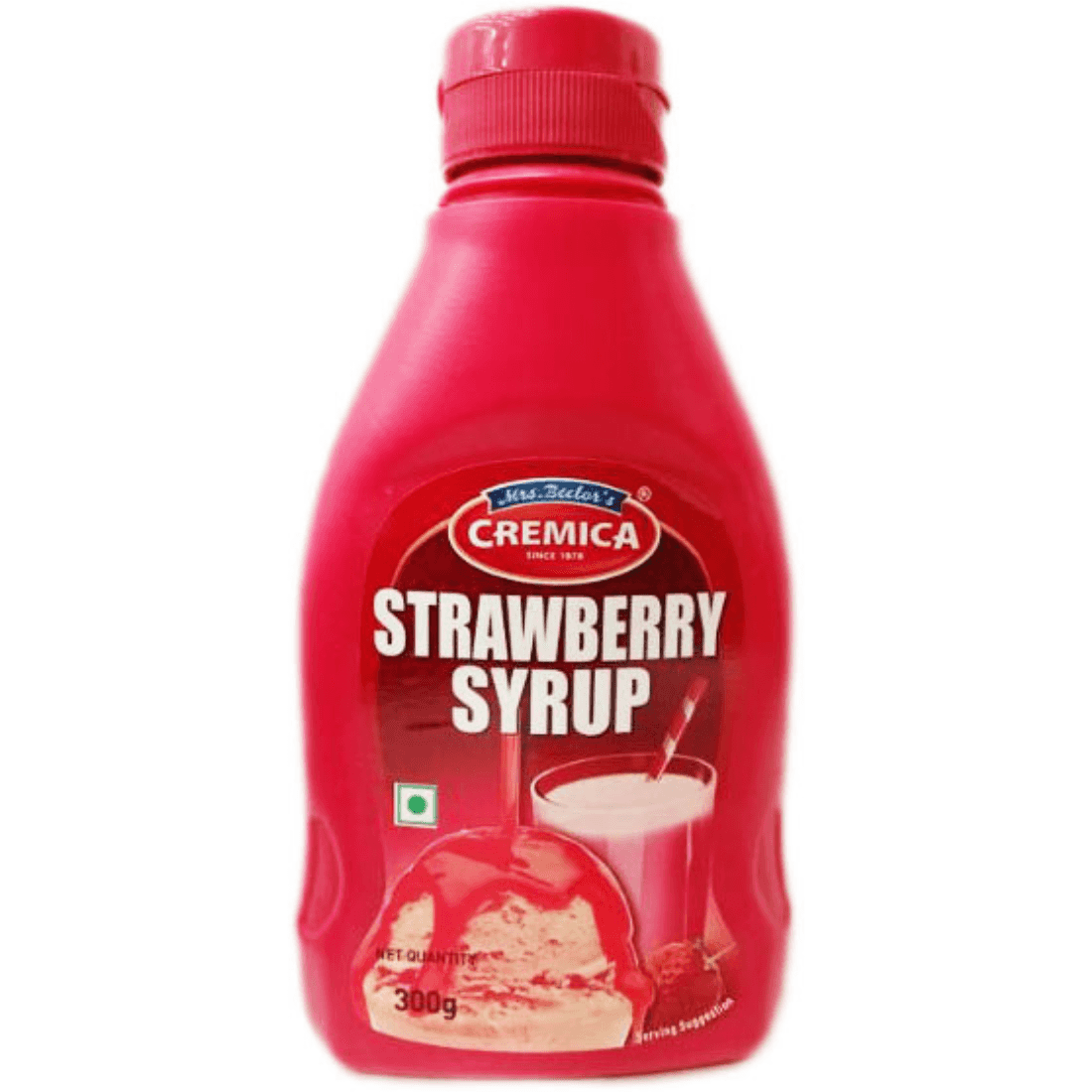 Cremica Strawberry Syrup 300 Gm - Sweeten Your Treats
