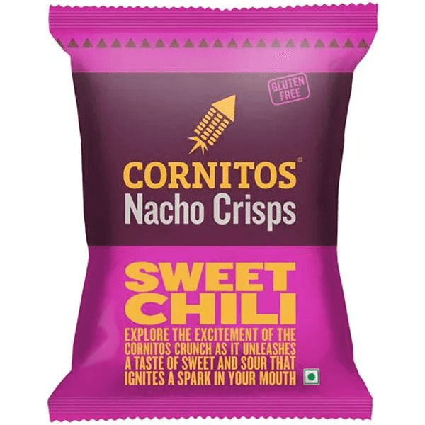 Cornitos Nacho Crisps Sweet Chili 55g – Spicy, Crunchy Snack Bliss