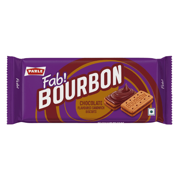 Parle Fab! Bourbon Chocolate Biscuits 450 Gm | Delightful Treats