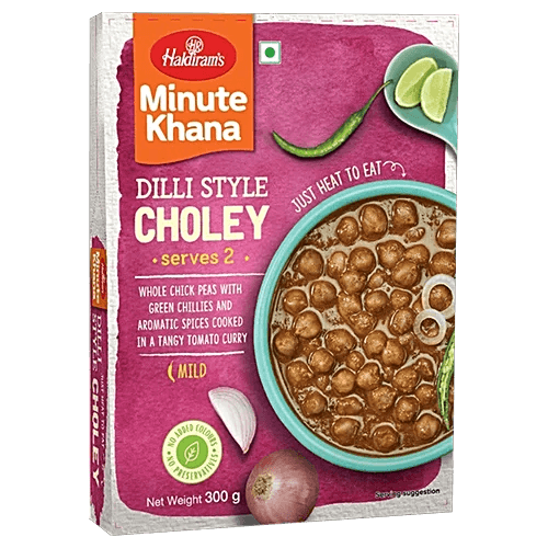Haldiram'S Dilli Style Choley 300 Gm | Authentic Flavor
