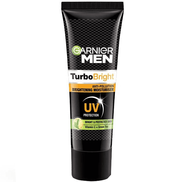 Garnier Men Turbo Bright Moisturiser - Anti-Pollution Boost