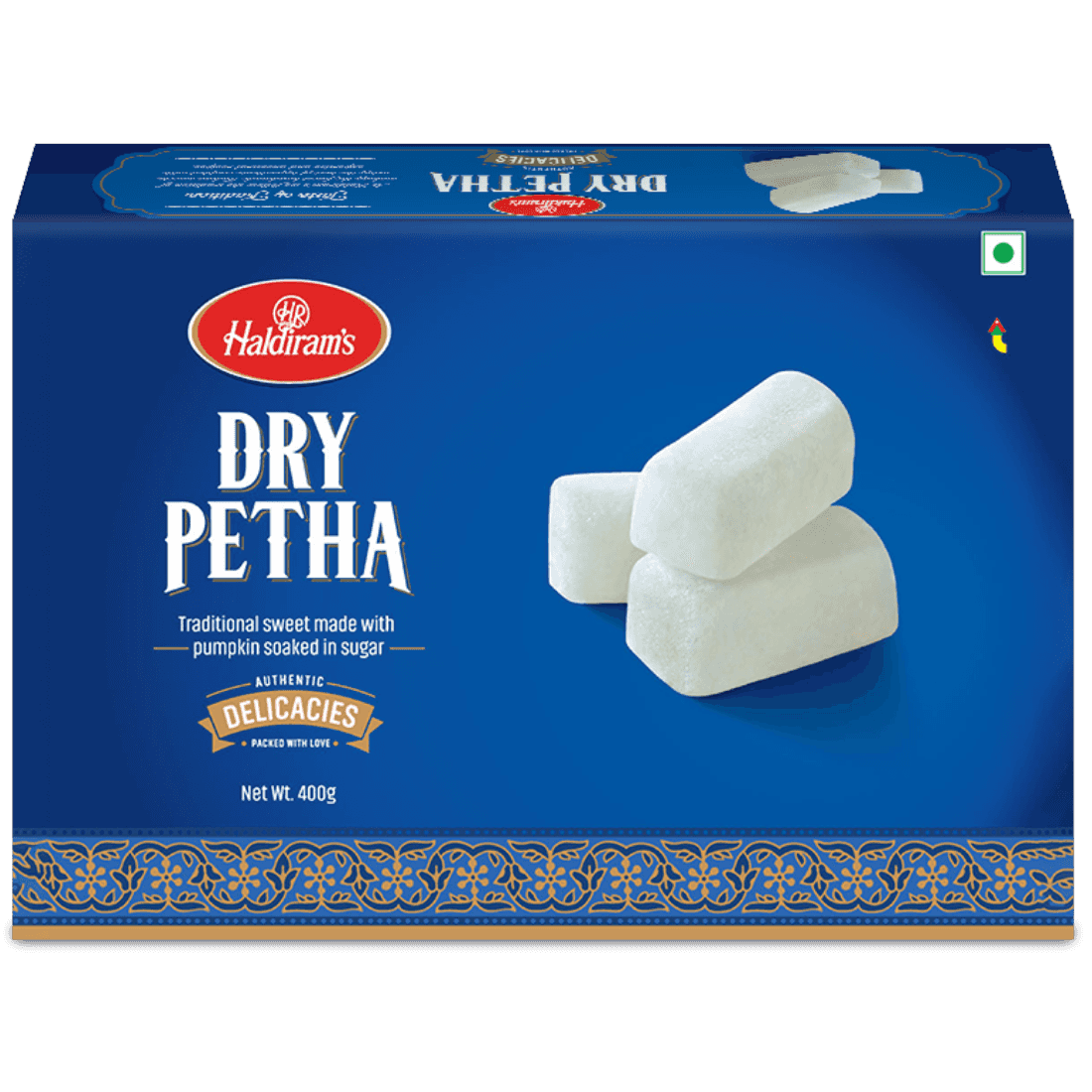 Haldiram'S Dry Petha Pack 400 Gm - Authentic Taste