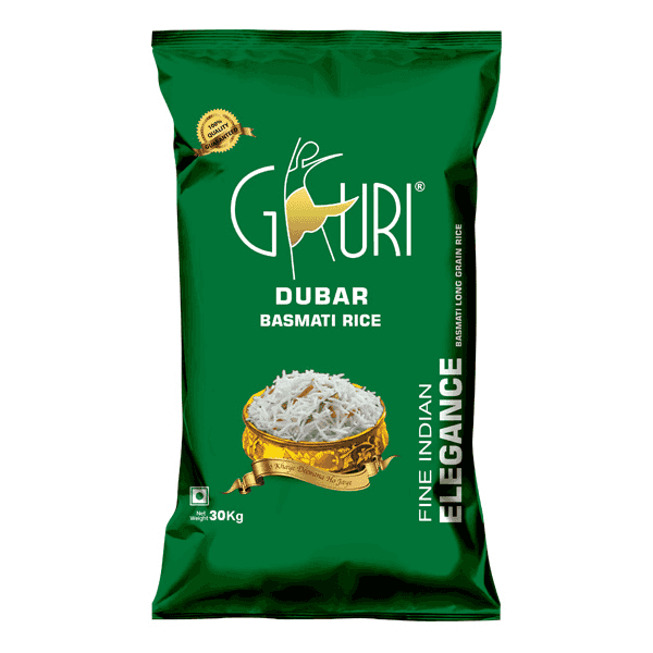 Buy Gauri Dubar Basmati Rice 30kg – Long-Grain & Fragrant