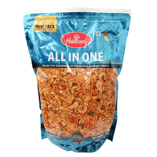 Buy Online Haldiram'S All In One Namkeen 1kg -Tasty Snack Mix