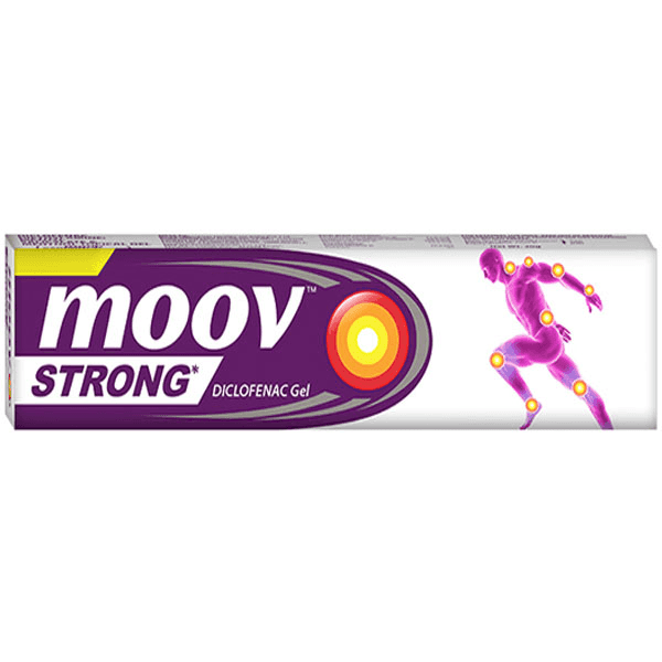 Moov Strong Diclofenac Gel 50 Gm - Pain Relief Formula