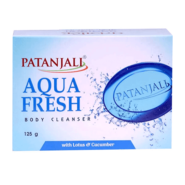 Patanjali Aqua Fresh Body Cleanser (Soap) 125 Gm