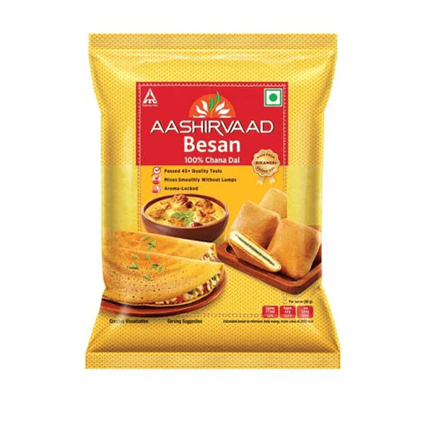 Aashirvaad Besan 1 Kg–Fresh,Pure, And High-Quality Gram Flour