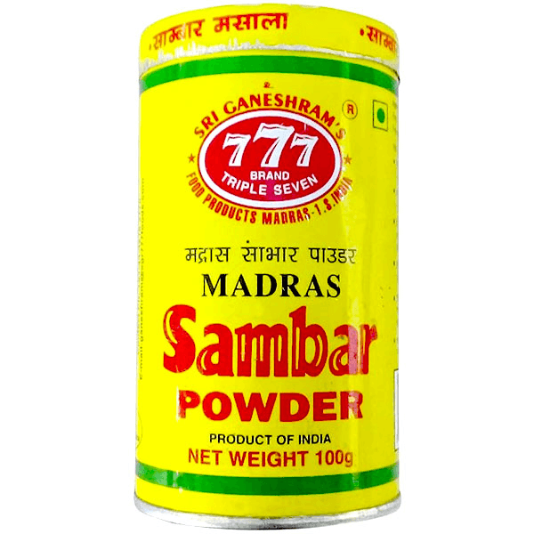 Buy 777 Sambar Powder 100g (Tin) - Rich, Aromatic Sambar Mix
