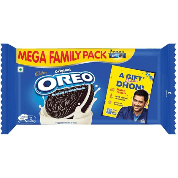 Cadbury Oreo Original Mega Family Pack Biscuits | 918.75 Gm