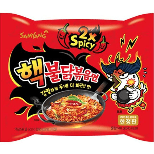 Samyang Buldak 2x Spicy Ramen - Intense Flavor | Must-Try