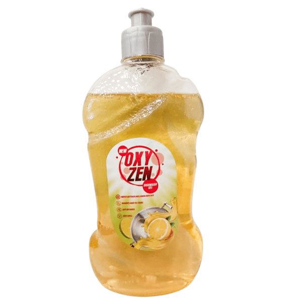 Oxy Zen Dishwash Gel 500ml - Superior Cleaning Power