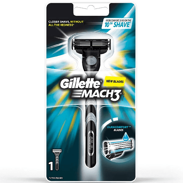 Gillette Mach3 Fresh Clean 1 Razor –Precise & Refreshing Shave