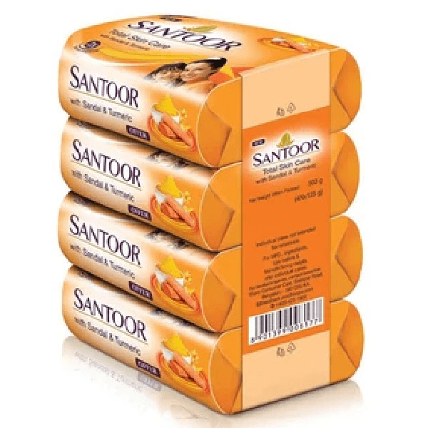 Santoor Skin Moisturising Soap Set - Nourish & Glow