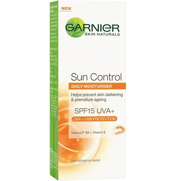 Garnier Sun Control Daily Moisturiser 50ml | UV Protection